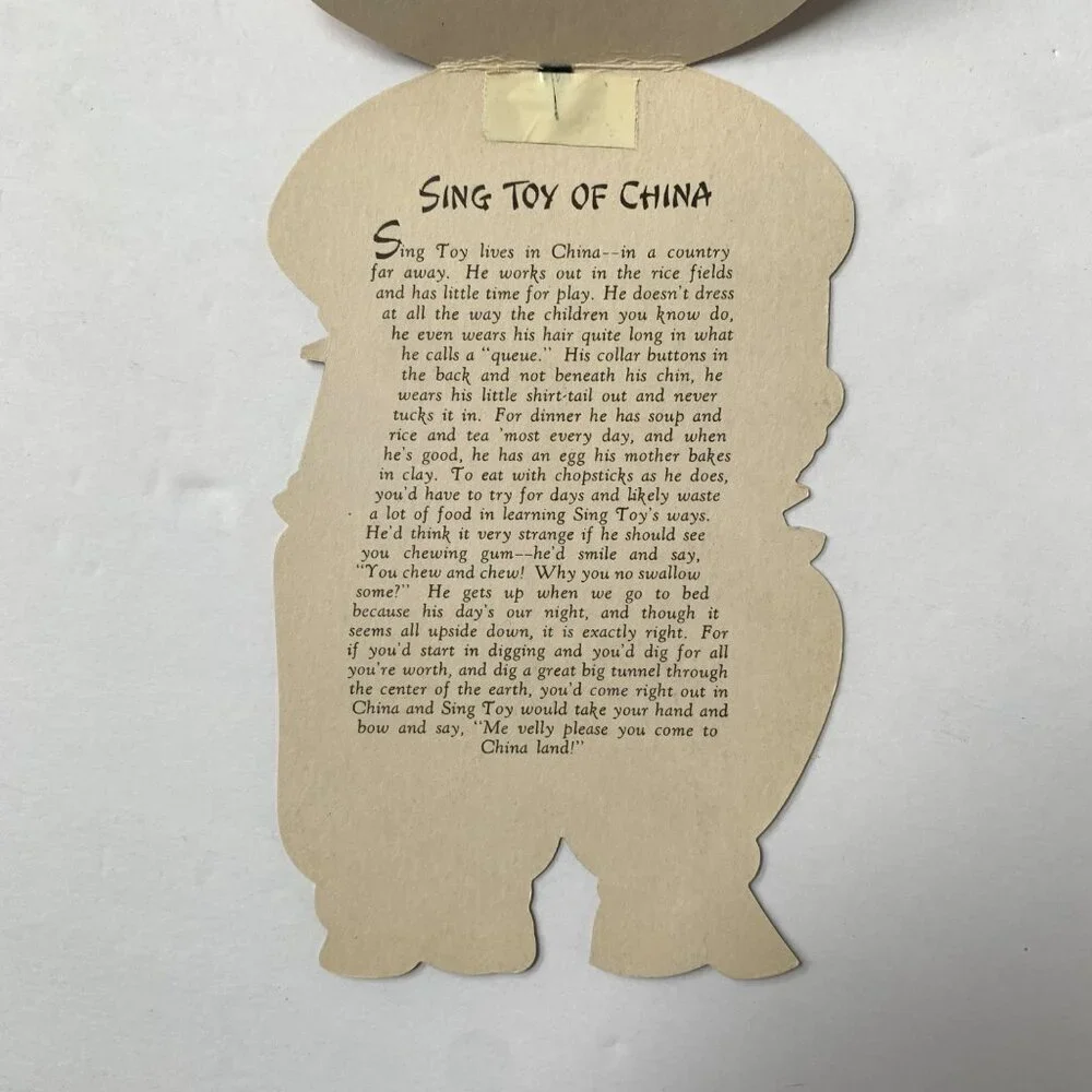 Other | Hallmark Sing Toy Of China Doll Card Vintage | Poshmark
